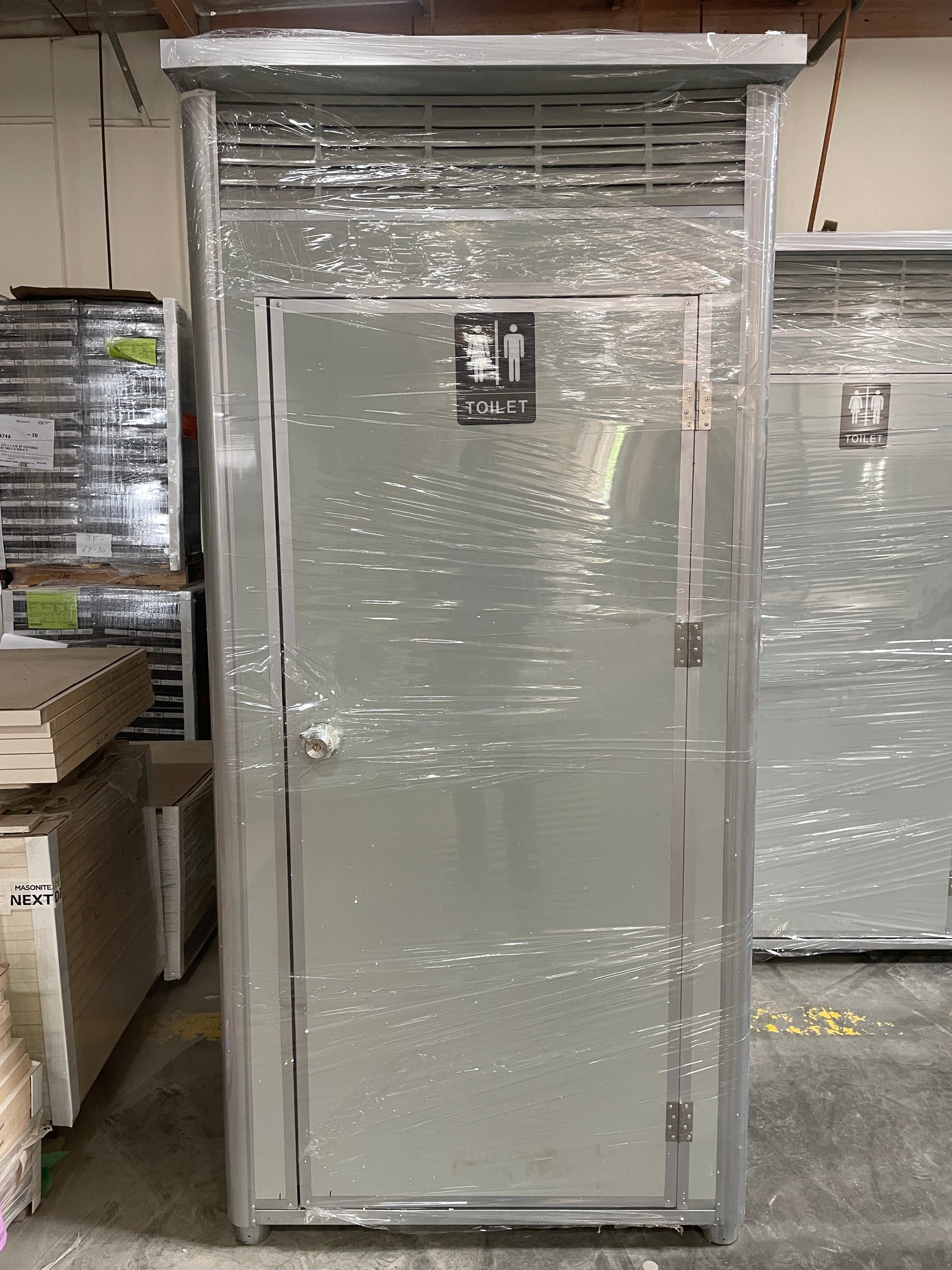 Portable Single Stall Restroom Sink Toilet For Construction Site Event ...