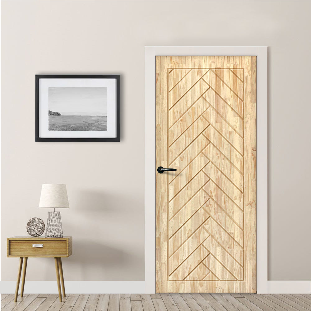Paneled Hollow Core Solid Wood Interior Door Slab – CalHome