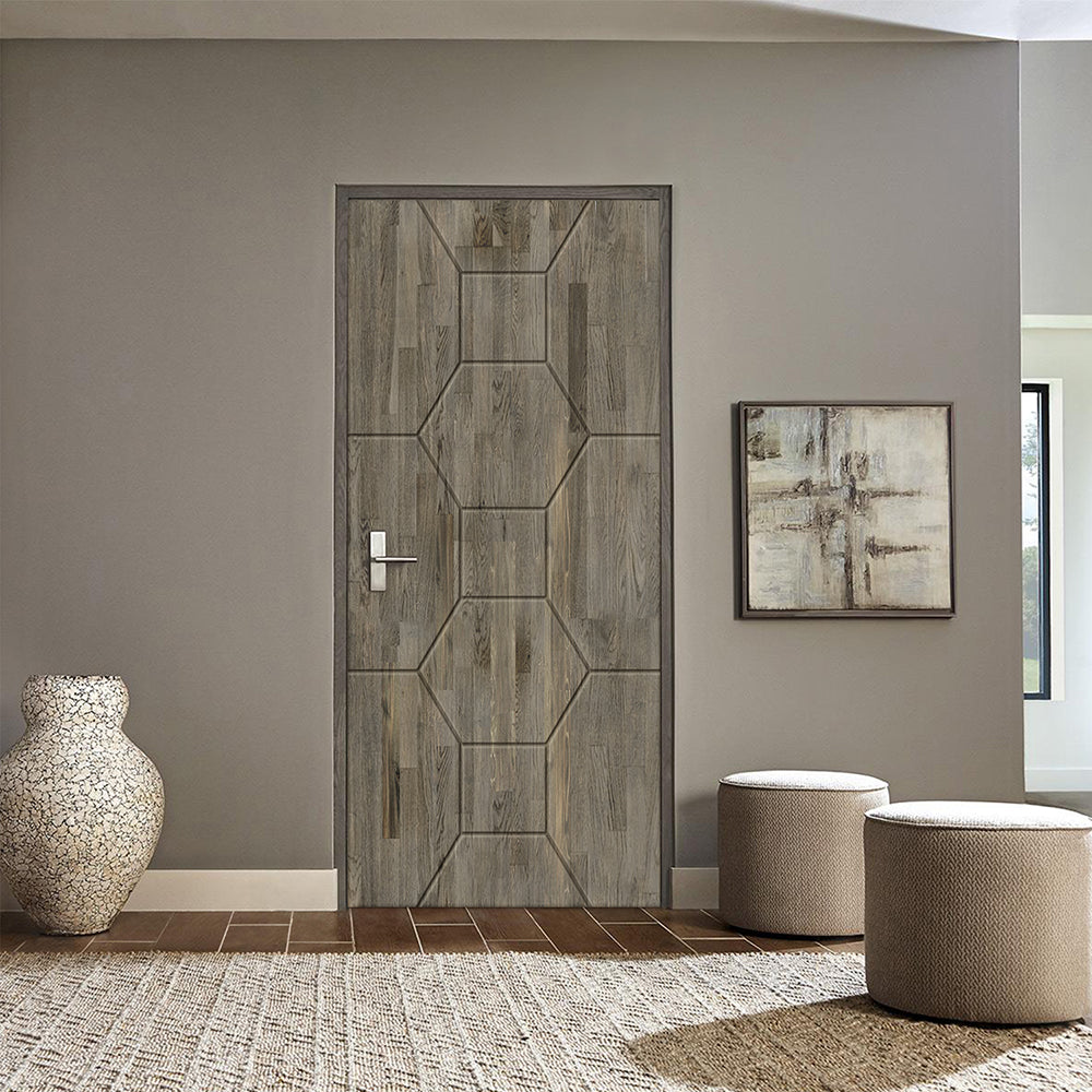 Paneled Hollow Core Solid Wood Interior Door Slab – CalHome