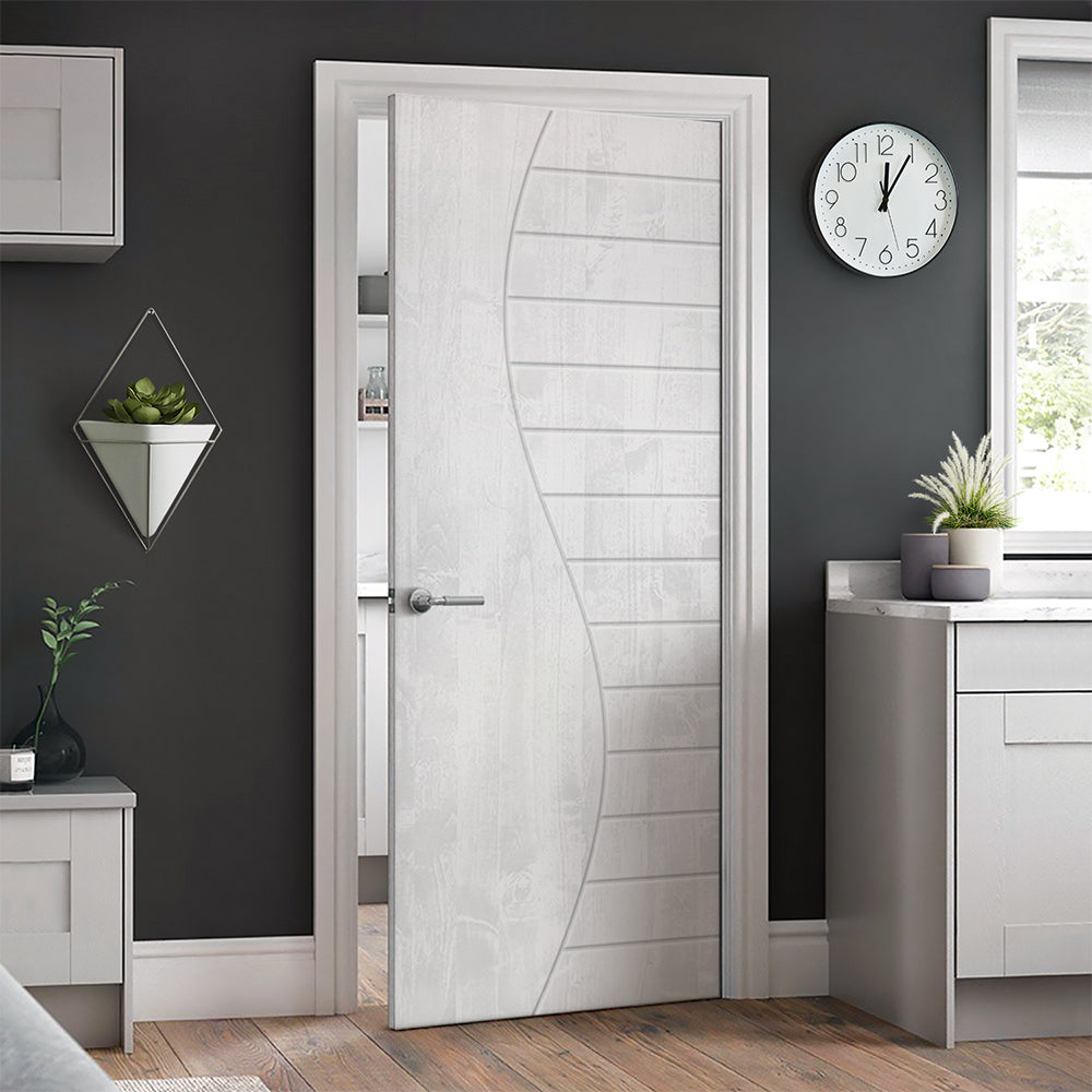 Paneled Hollow Core Solid Wood Interior Door Slab – CalHome